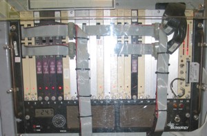 The CAMAC Crate with it's modules